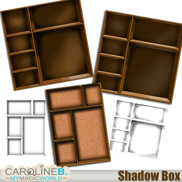 Shadow Boxes – Pages - Caroline B. Design - Digital ...