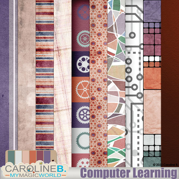 Computer Learning Collection - Caroline B. Design - Digital ...